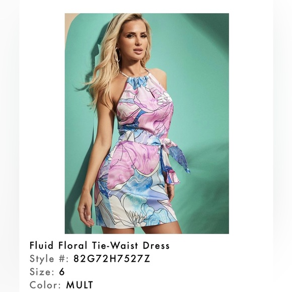 Marciano | Dresses | Marciano Tiewaist Dress | Poshmark